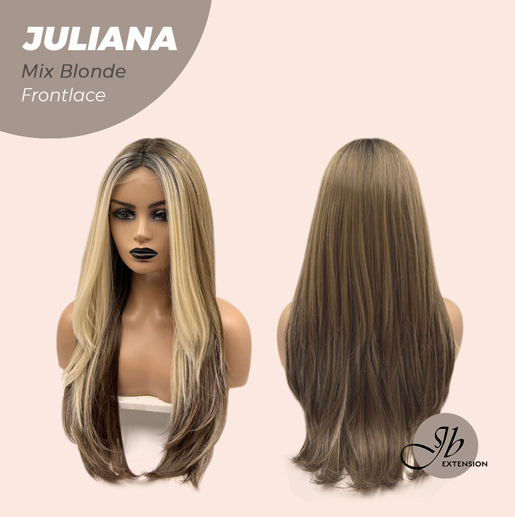 [PRE-ORDER] JBEXTENSION 26 Inches Wolf Cut Brown With Blonde Highlight ...
