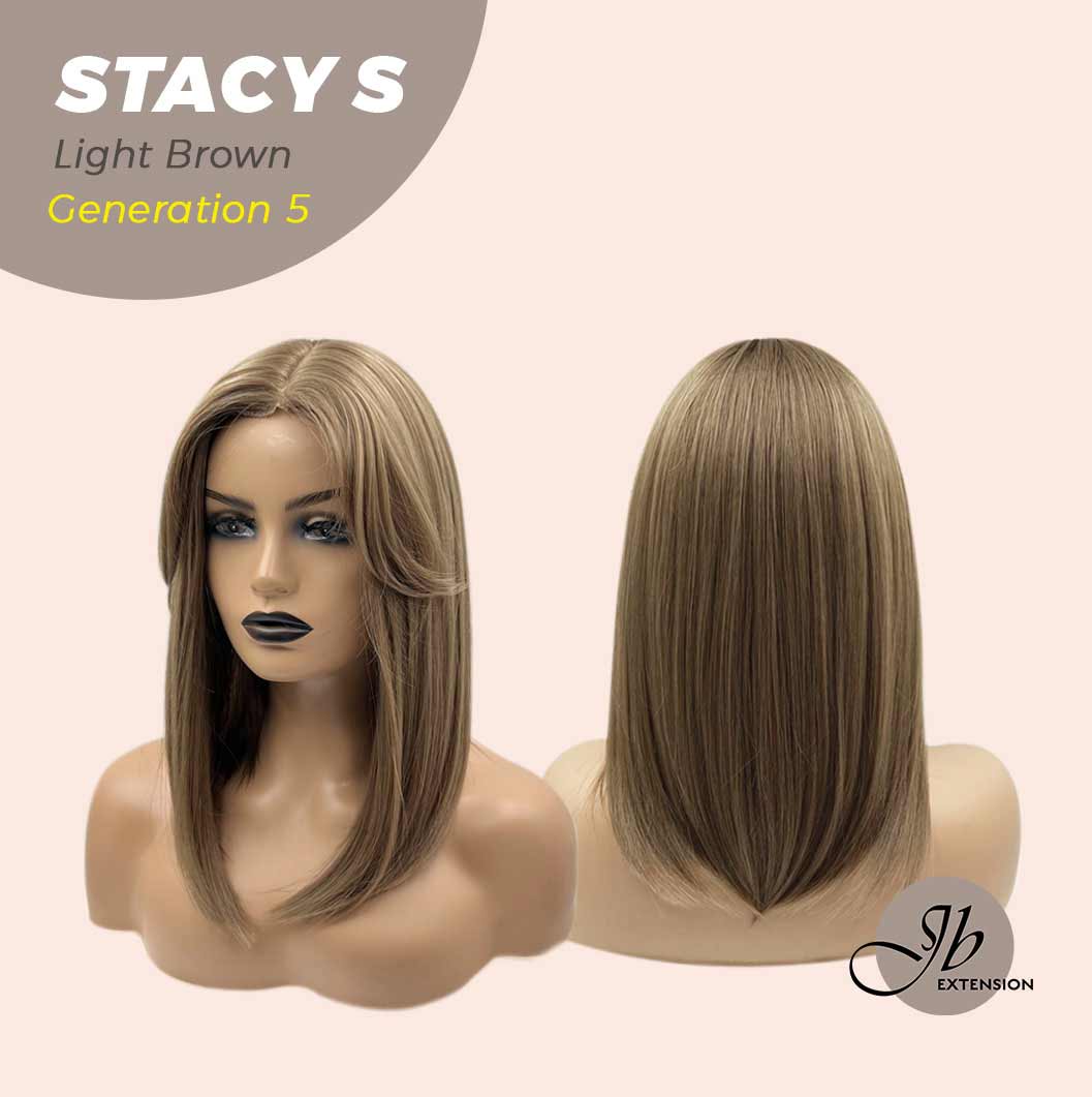 JBEXTENSION GENERATION FIVE 16 Inches Light Brown Straight Wig STACY S ...